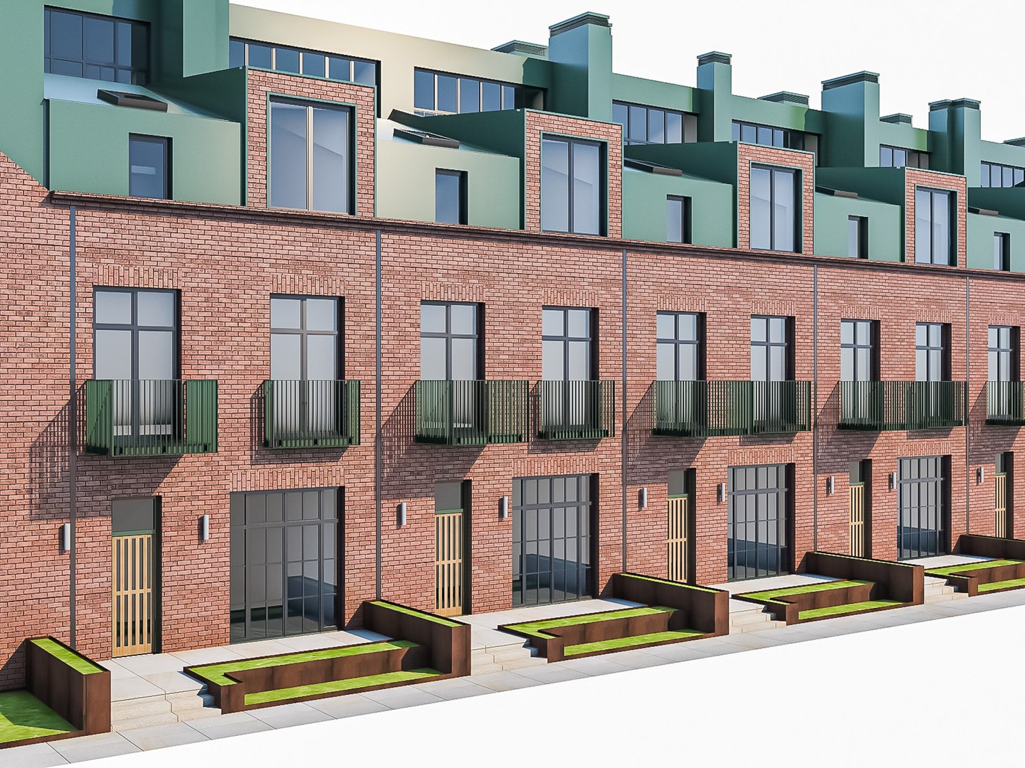 Modern Loft Building Model - TurboSquid 1751290