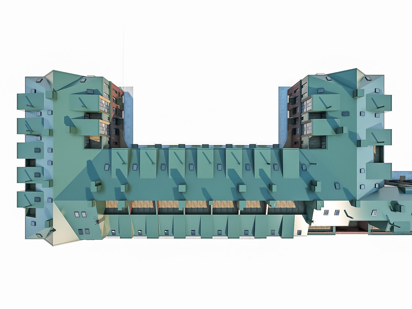 Modern Loft Building Model - TurboSquid 1751290