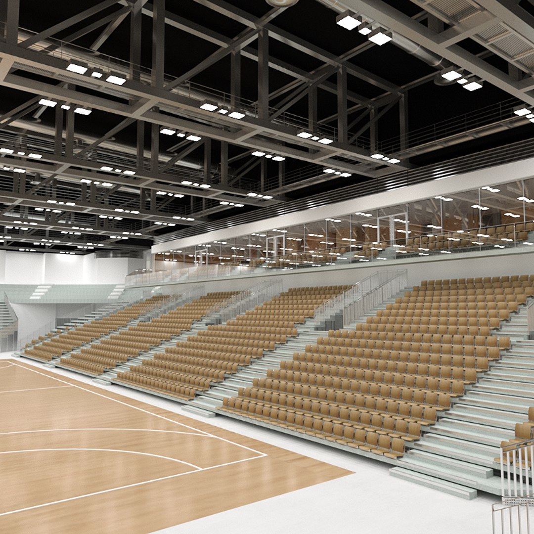 3d max indoor sports hall