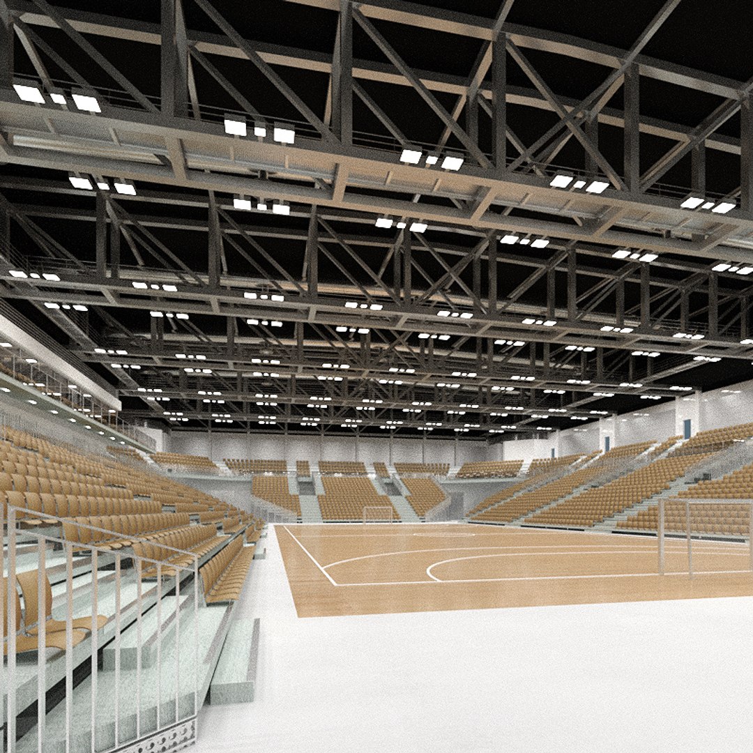 3d max indoor sports hall