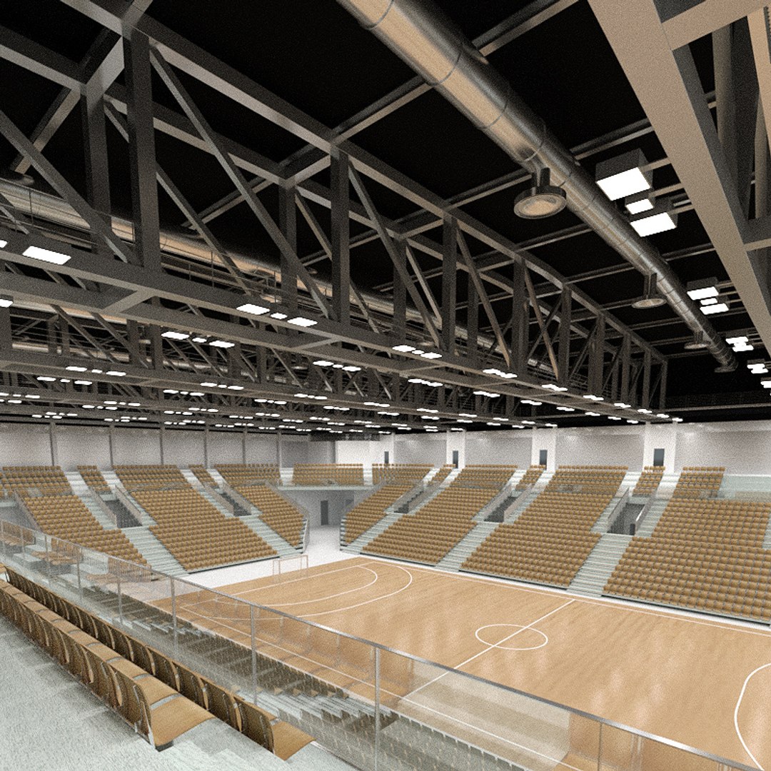 3d max indoor sports hall