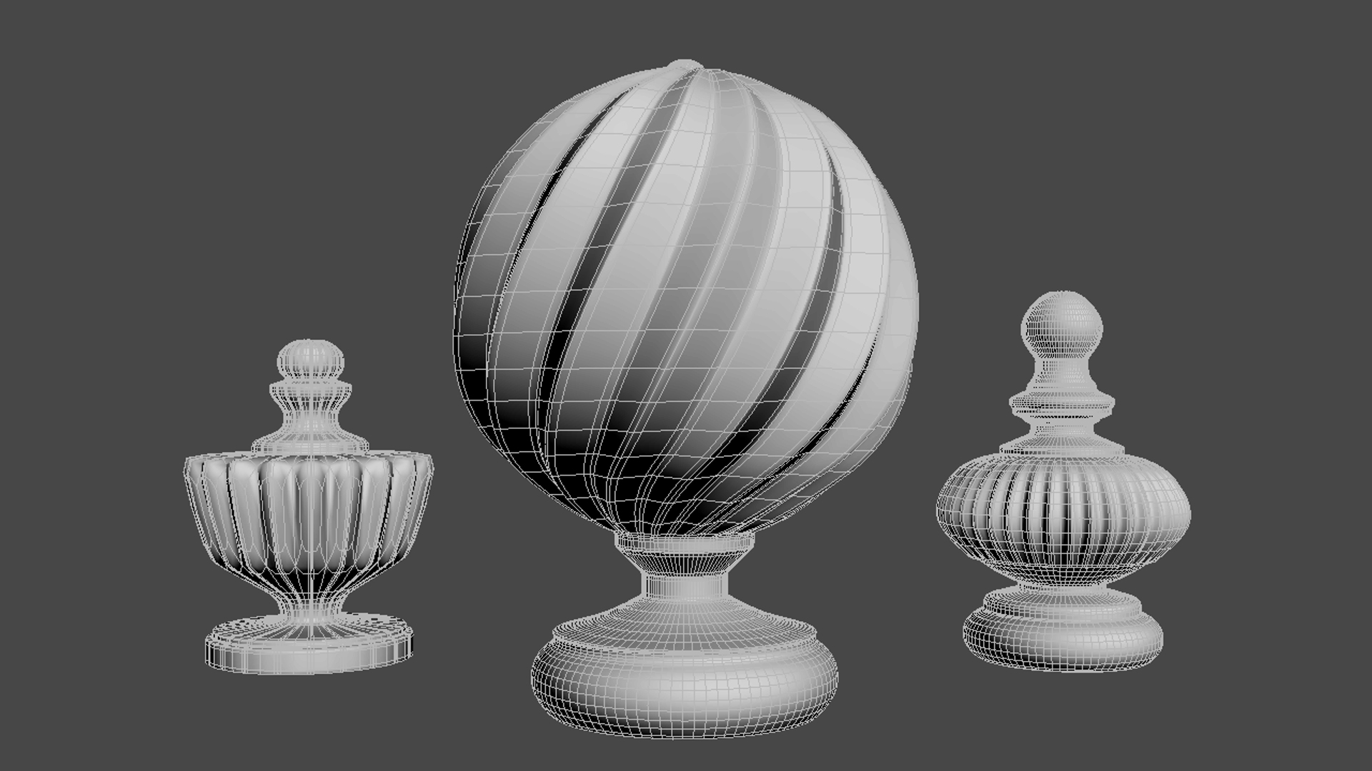 3D 3D Finials Model - TurboSquid 2438122