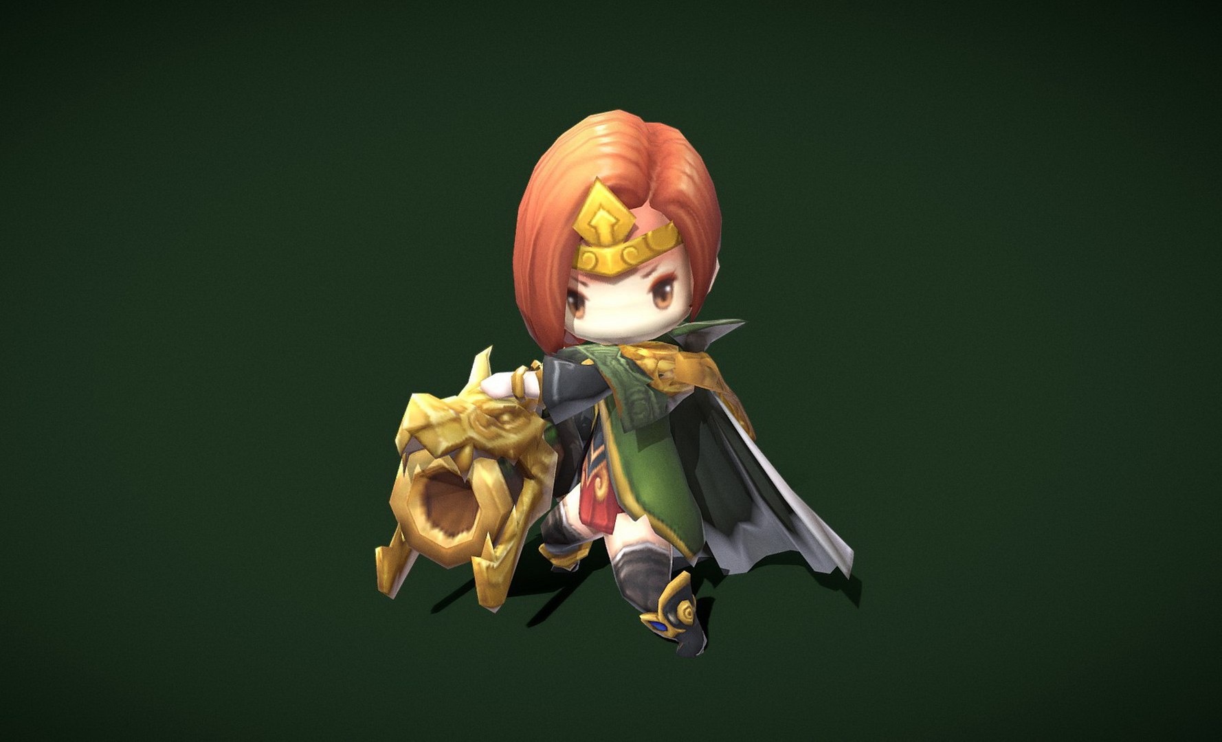 3D Three Kingdoms - Guan Yinping - TurboSquid 2015067