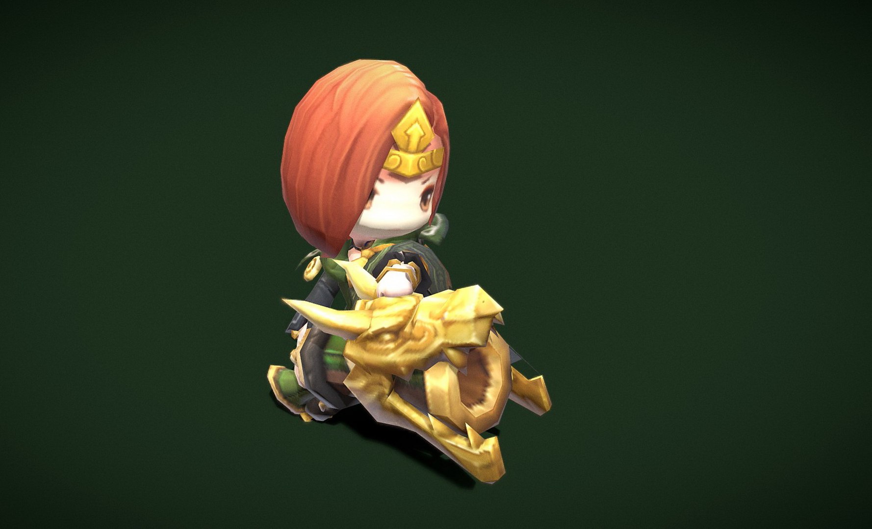 3D Three Kingdoms - Guan Yinping - TurboSquid 2015067