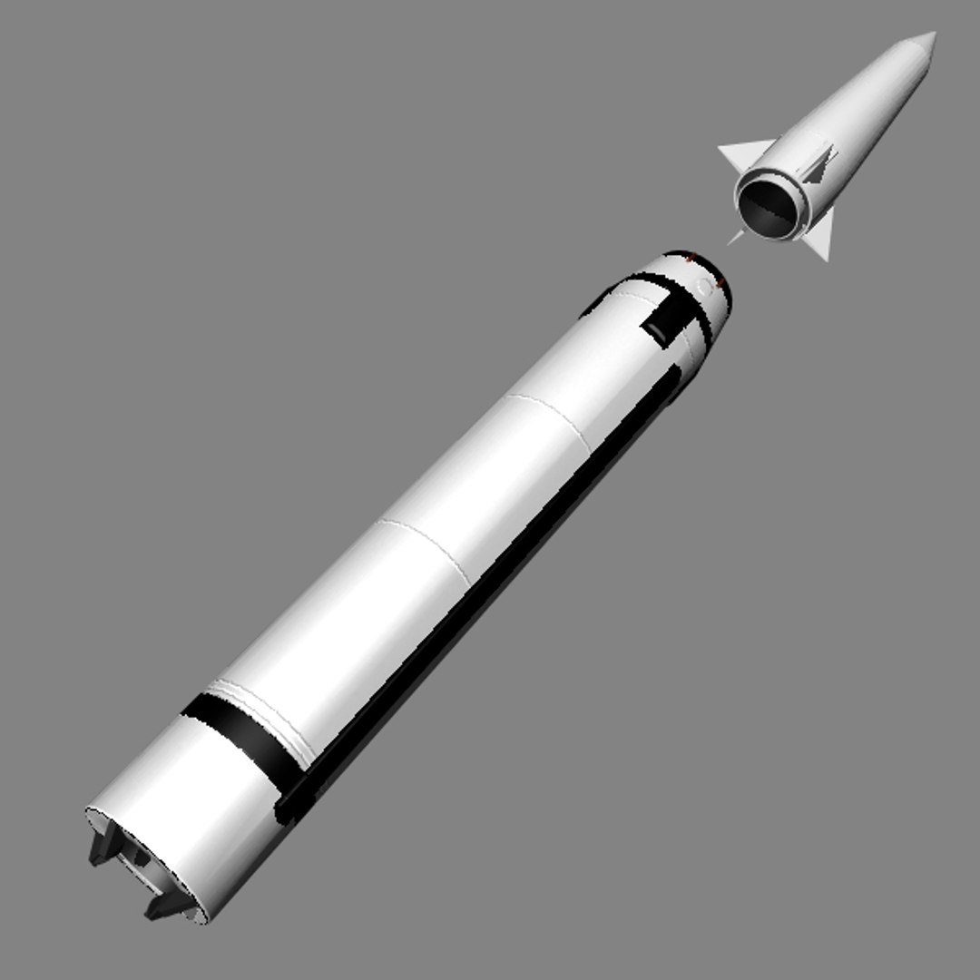 Chinese Css-6 Srbm 3d Model