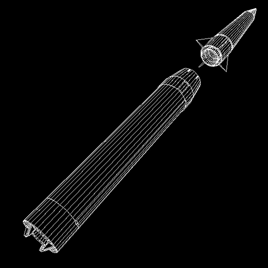 Chinese Css-6 Srbm 3d Model