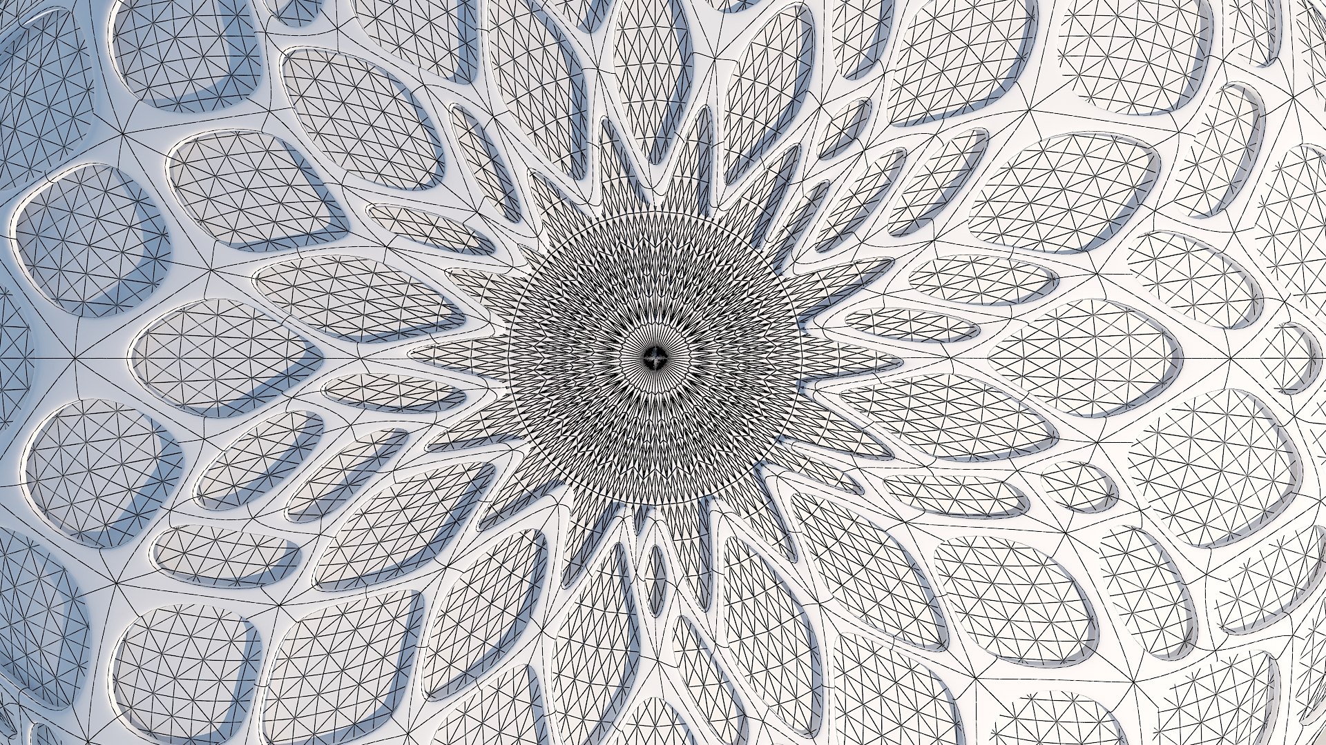 3D Organic Circular Building Model - TurboSquid 2128535