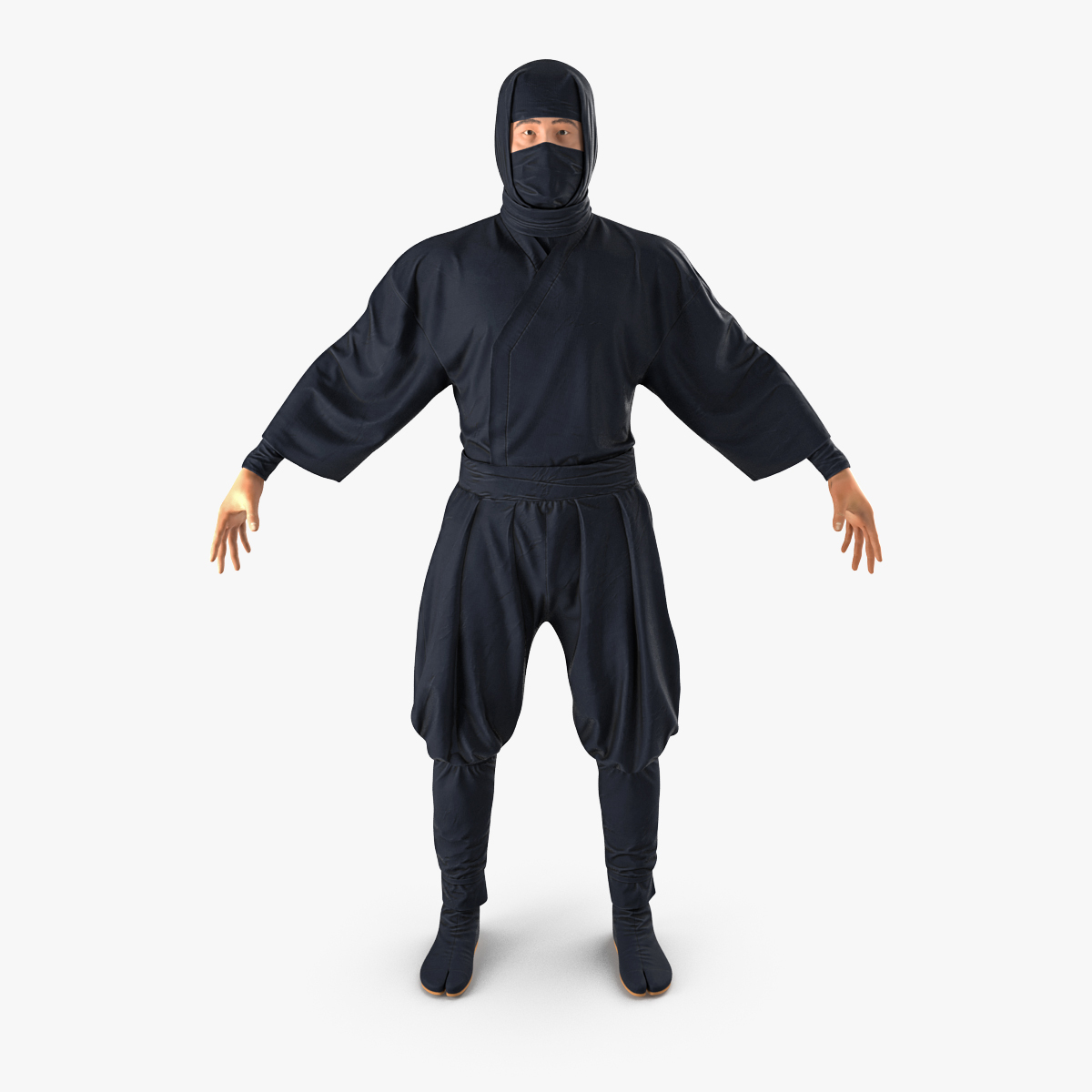 Ninja rigged 3D - TurboSquid 1151640