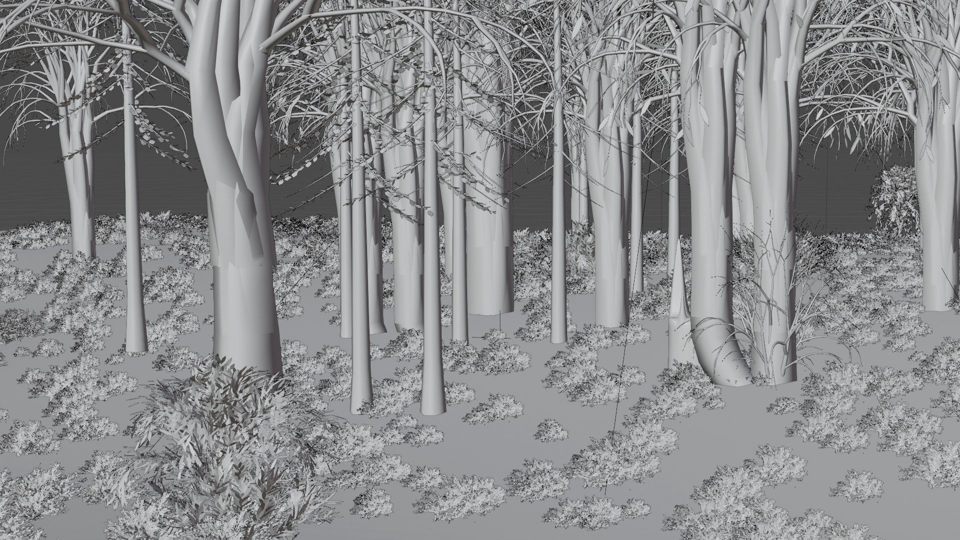 Dark Forest Animation Model - TurboSquid 1977045
