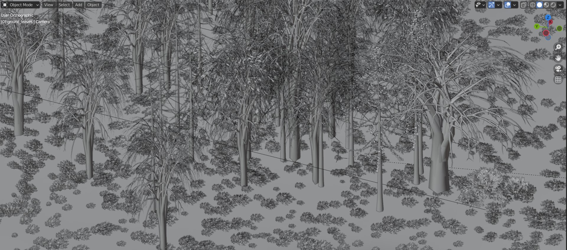 Dark Forest Animation Model - TurboSquid 1977045