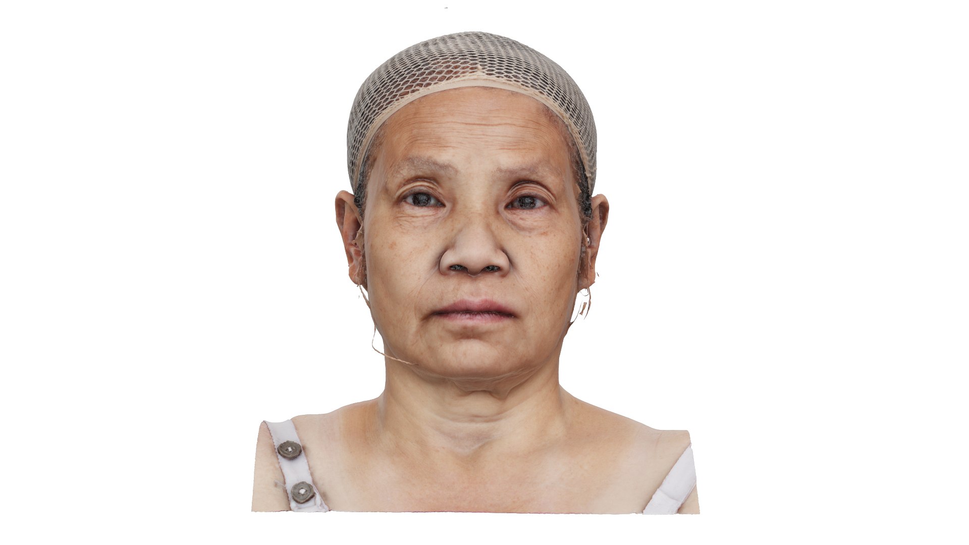 Raw Head Scan Kaga Sumi Model - TurboSquid 1950029