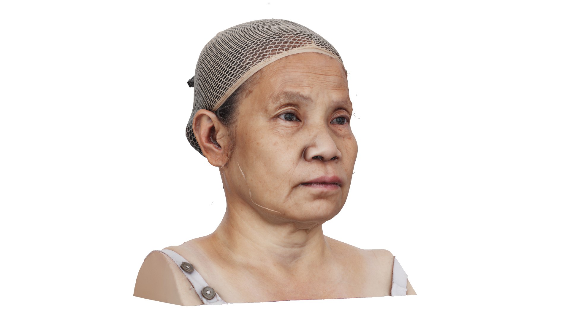 Raw Head Scan Kaga Sumi Model - TurboSquid 1950029