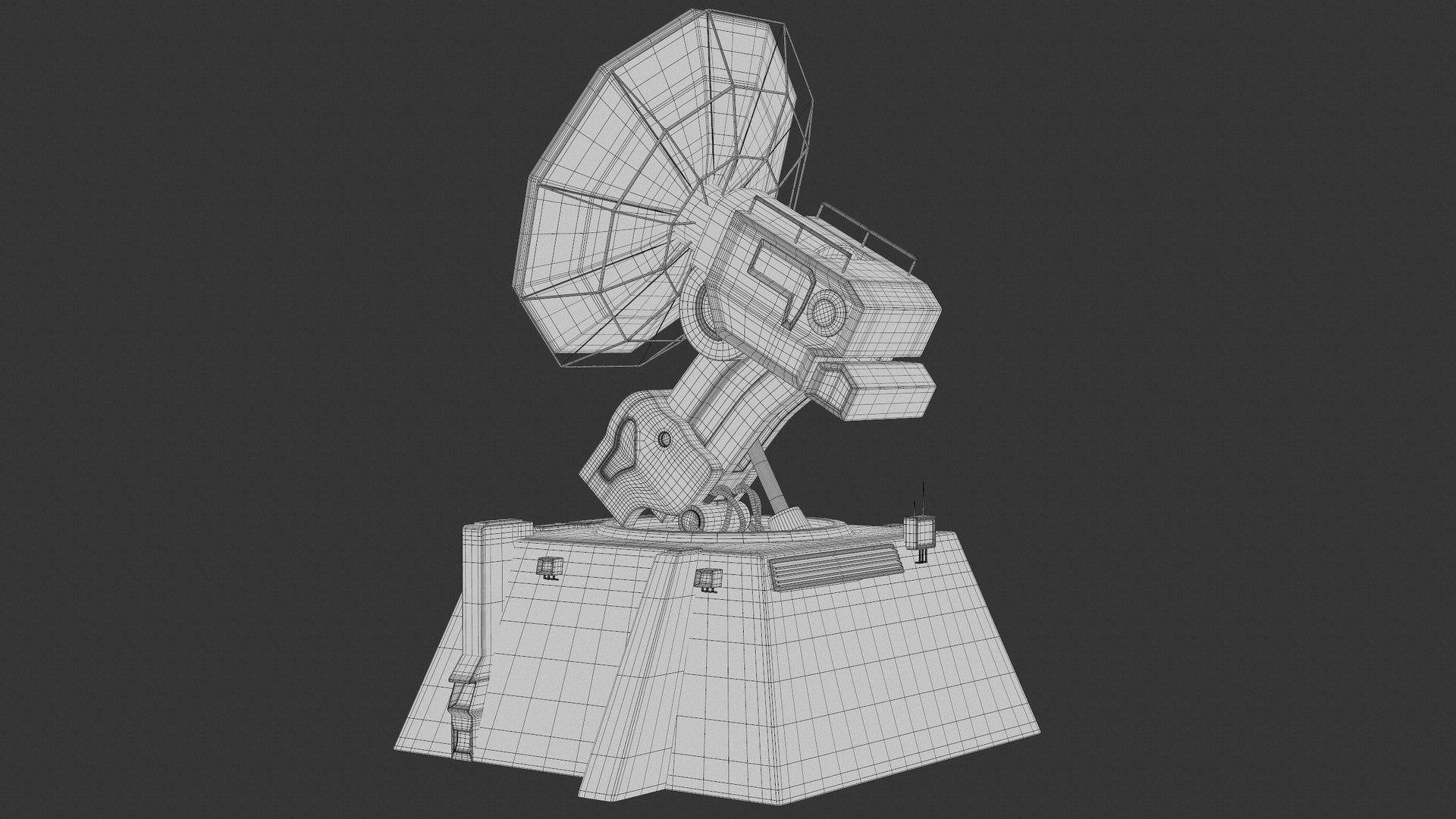 Tower pbr base 3D - TurboSquid 1663703