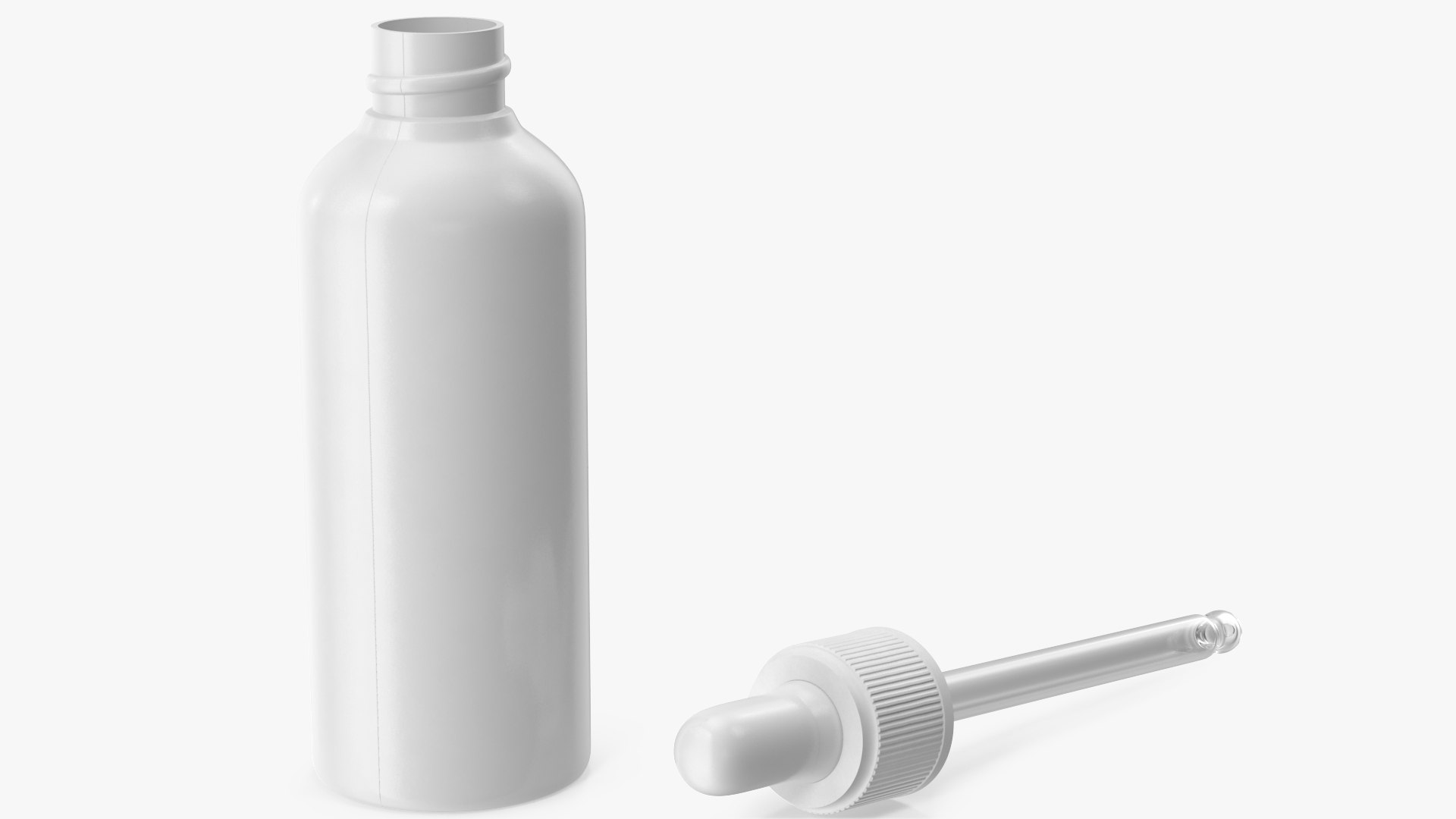 3D container cosmetic dropper 100 model - TurboSquid 1574873