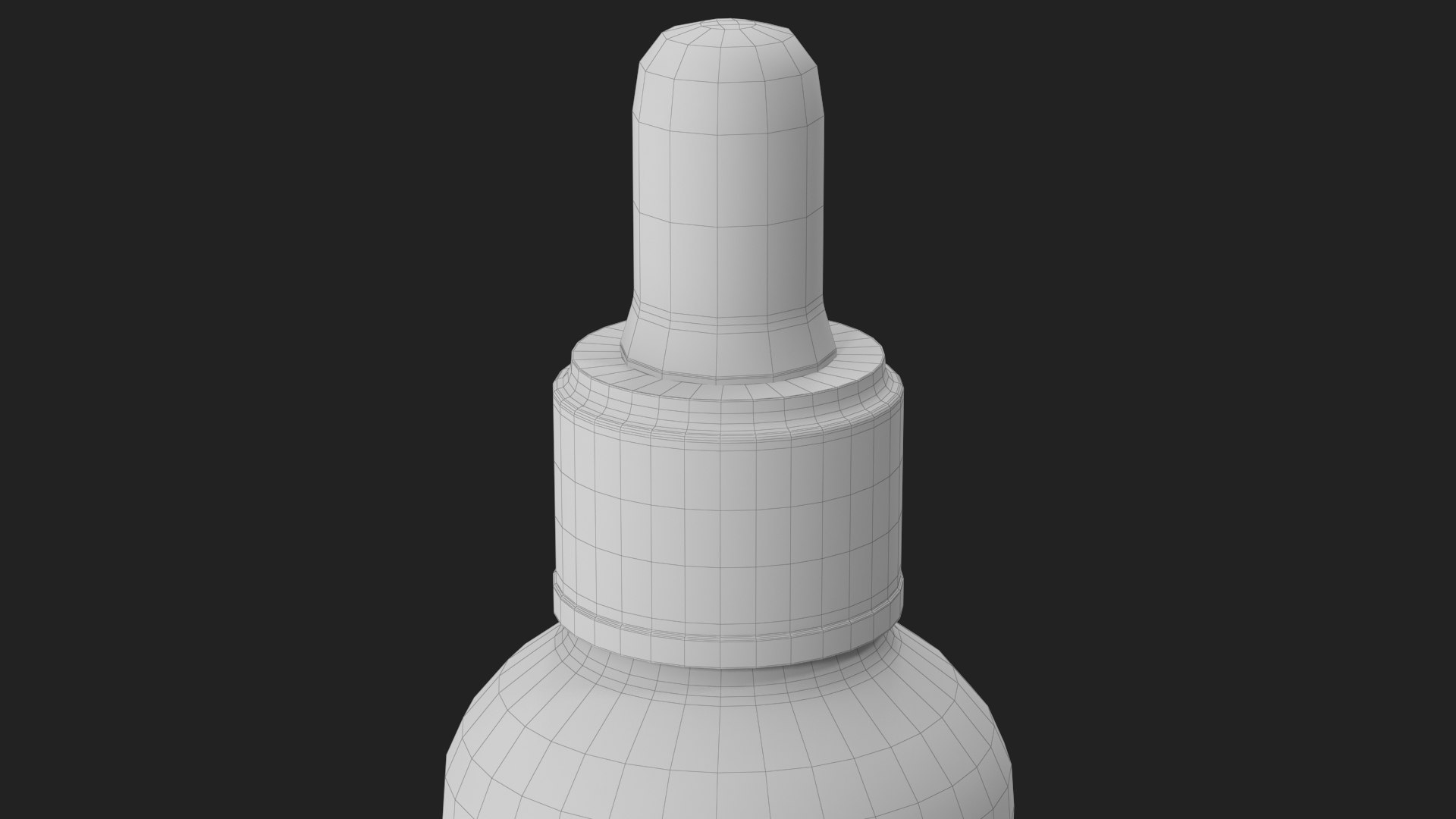 3D container cosmetic dropper 100 model - TurboSquid 1574873