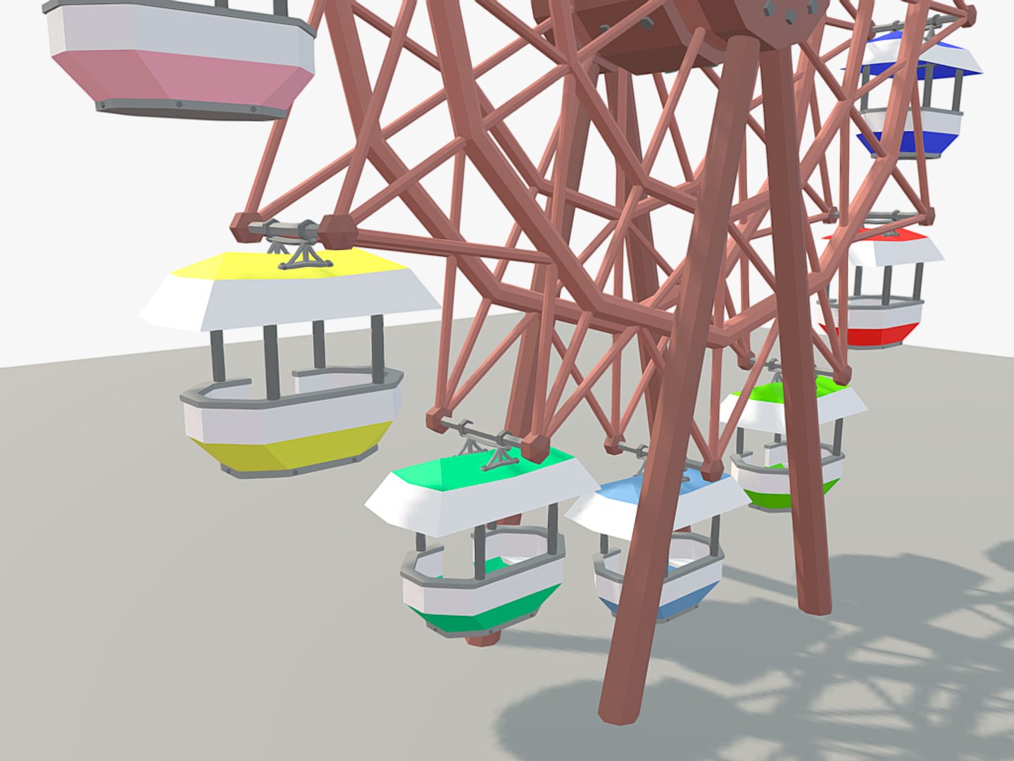 3d Model Of Ferris Wheel