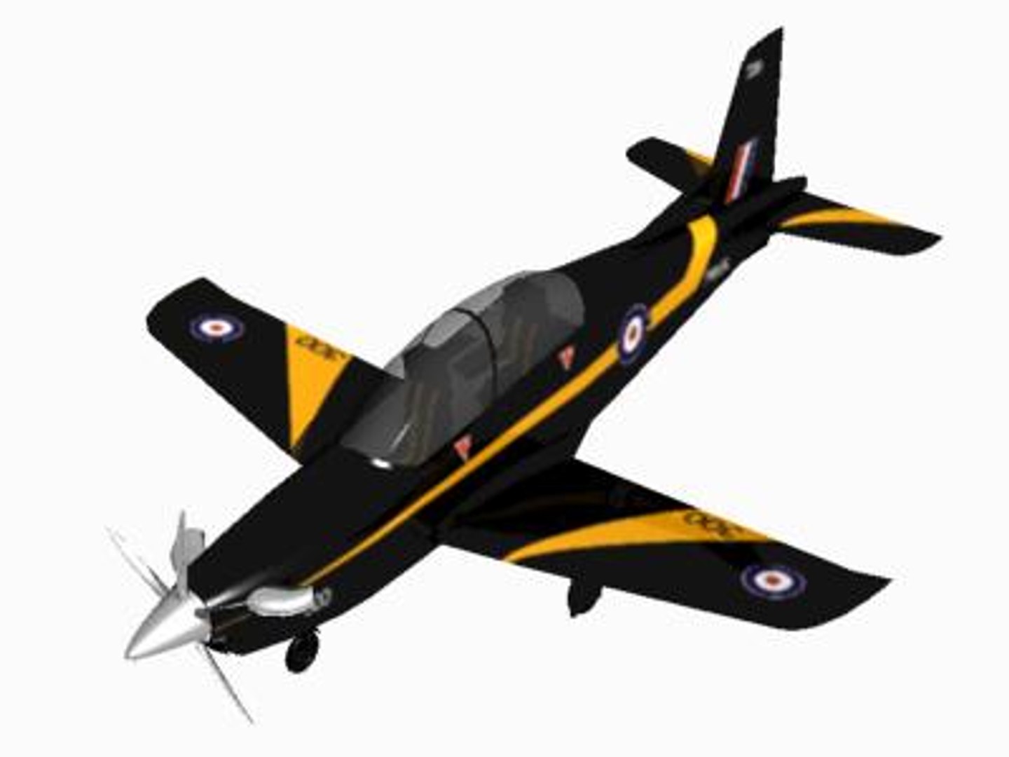 3d model pilatus pc21