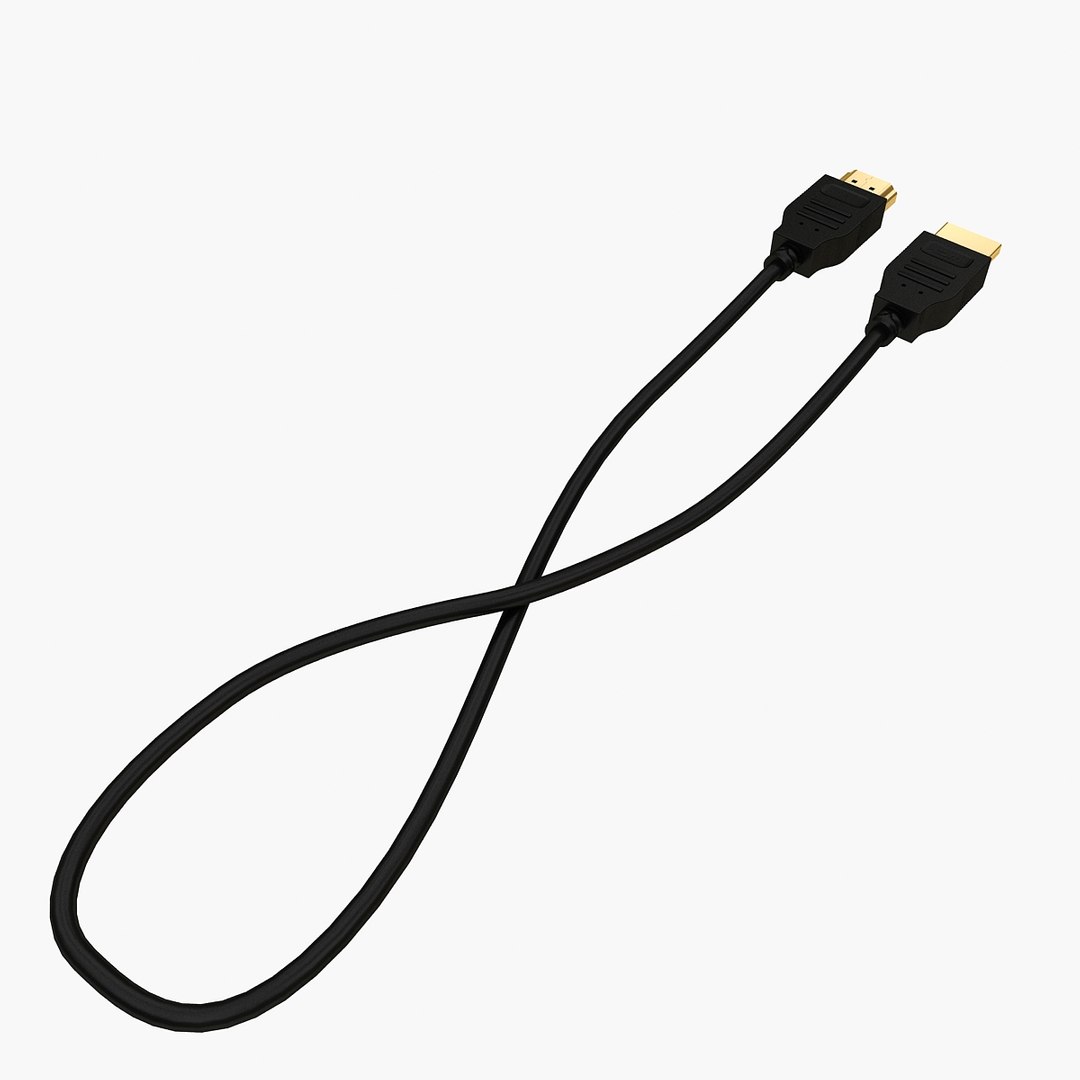 3d Hdmi Cable Model