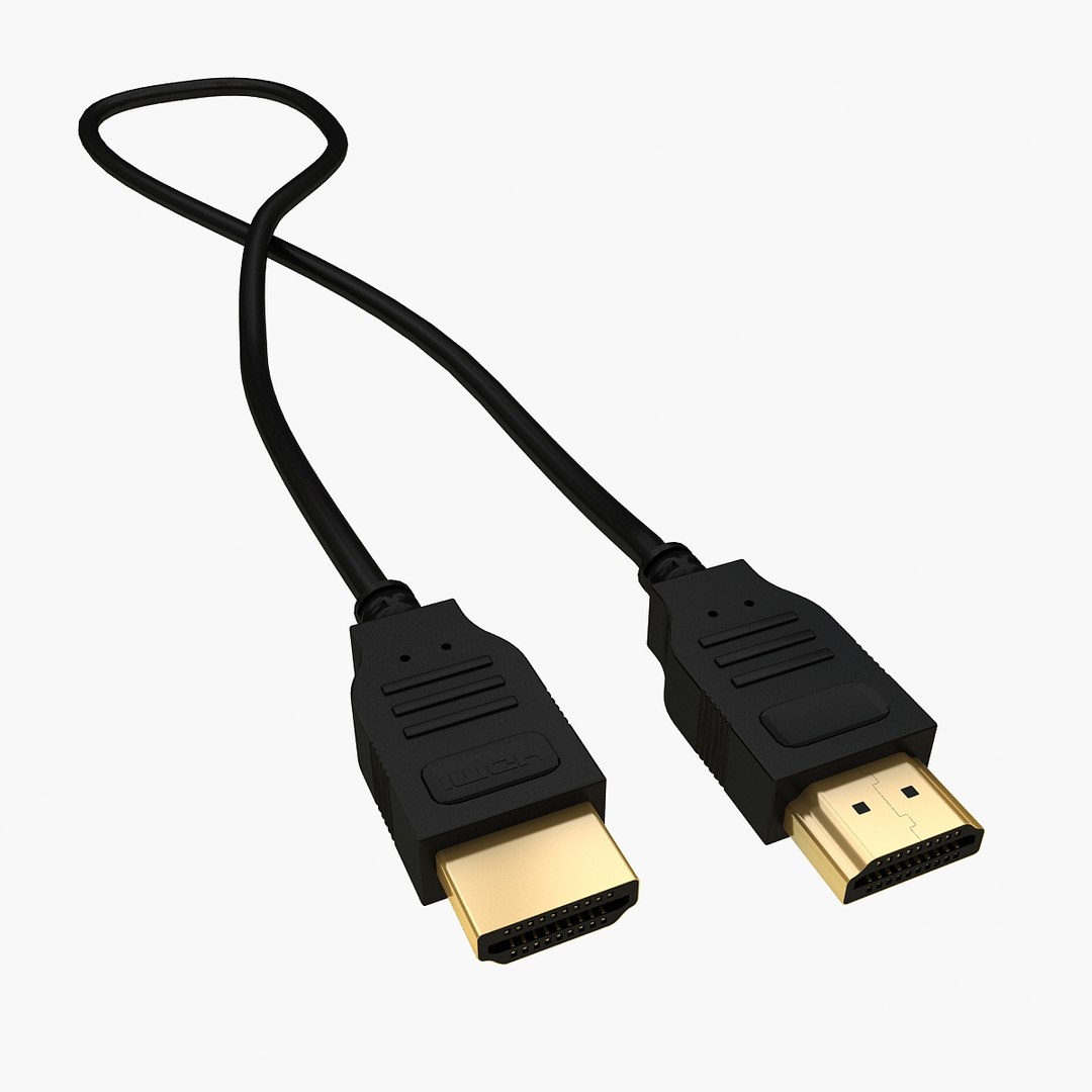 3d Hdmi Cable Model