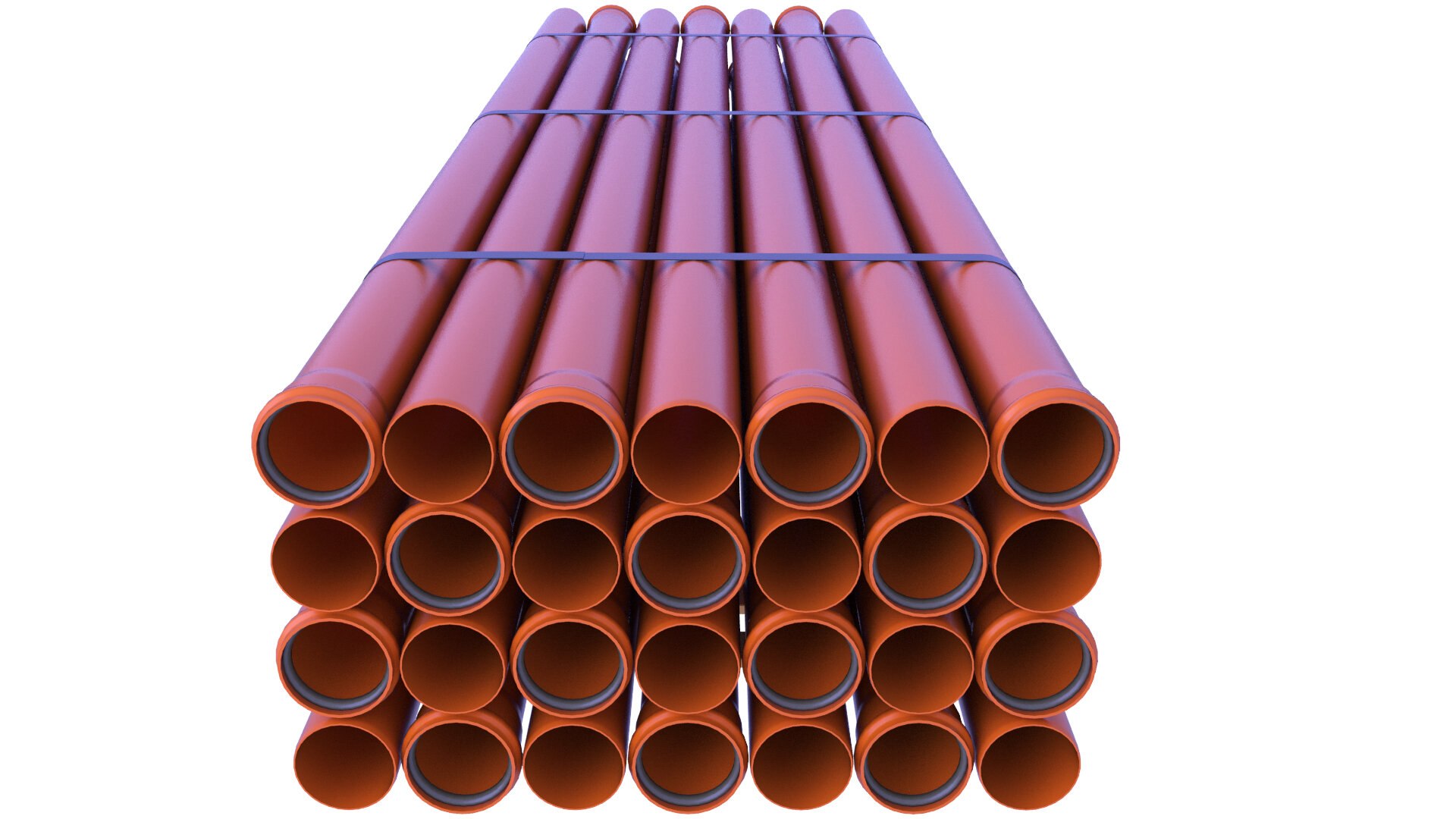Pallet Plastic Pipe 29 3D - TurboSquid 2096452