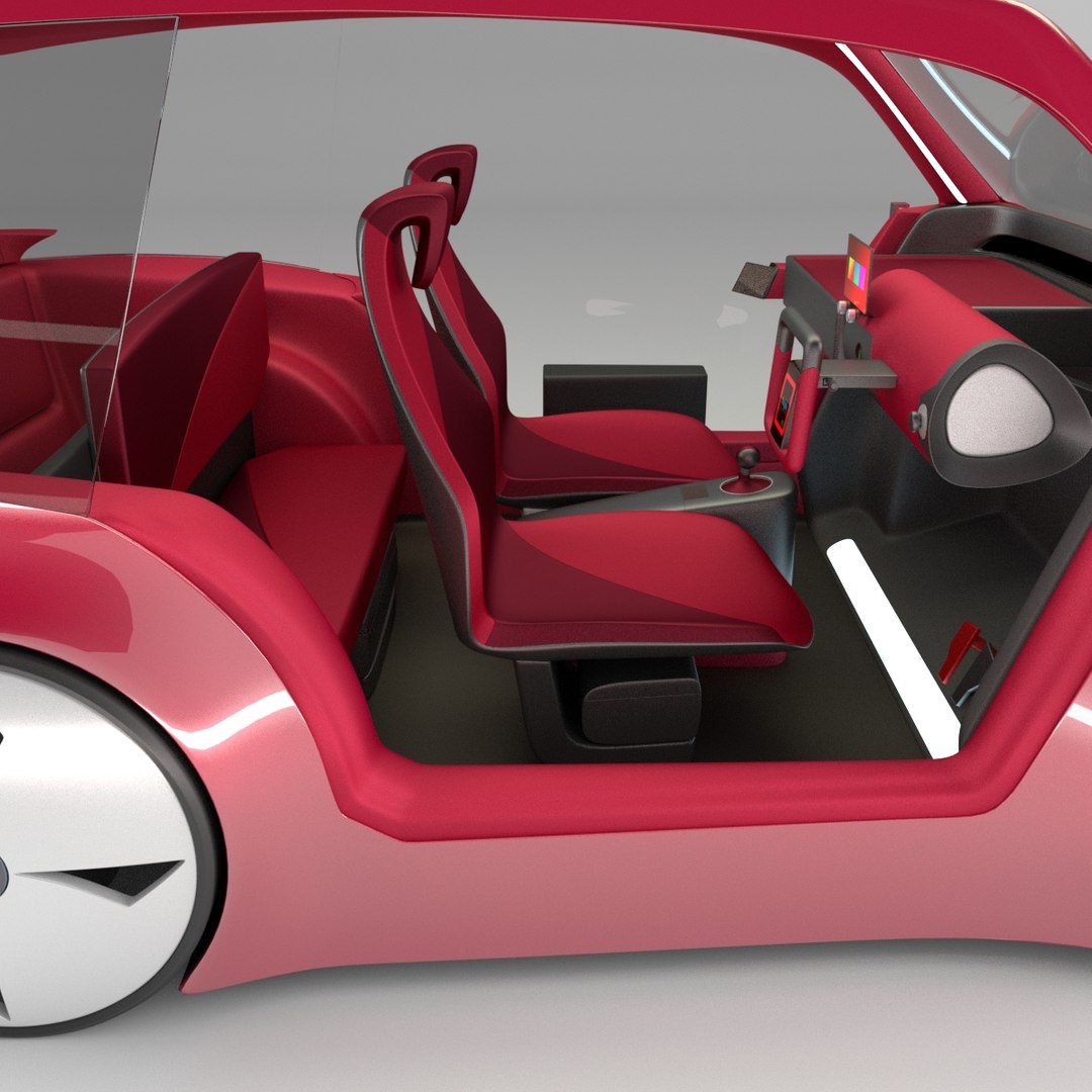 3D concept styled city car - TurboSquid 1351648