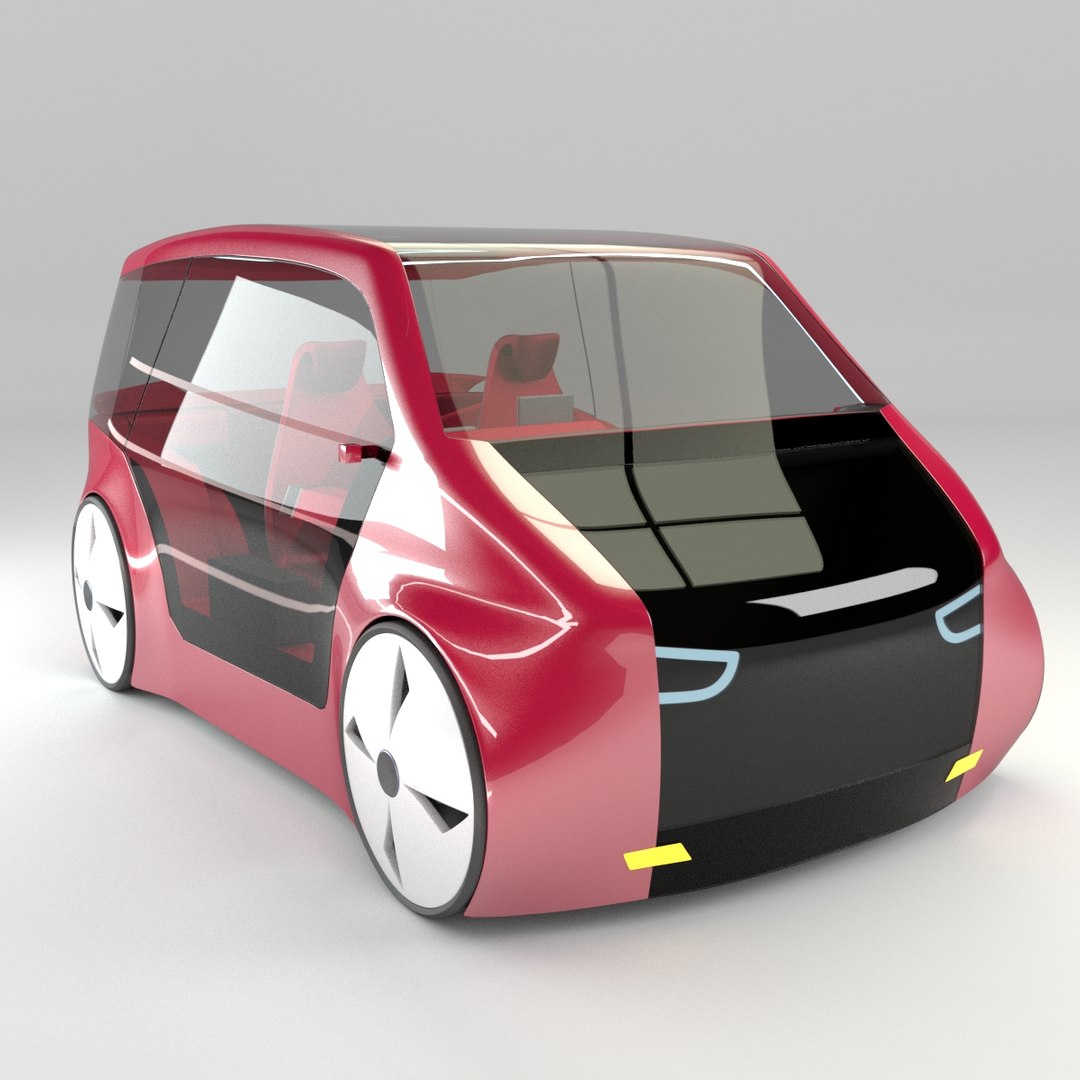 3D concept styled city car - TurboSquid 1351648