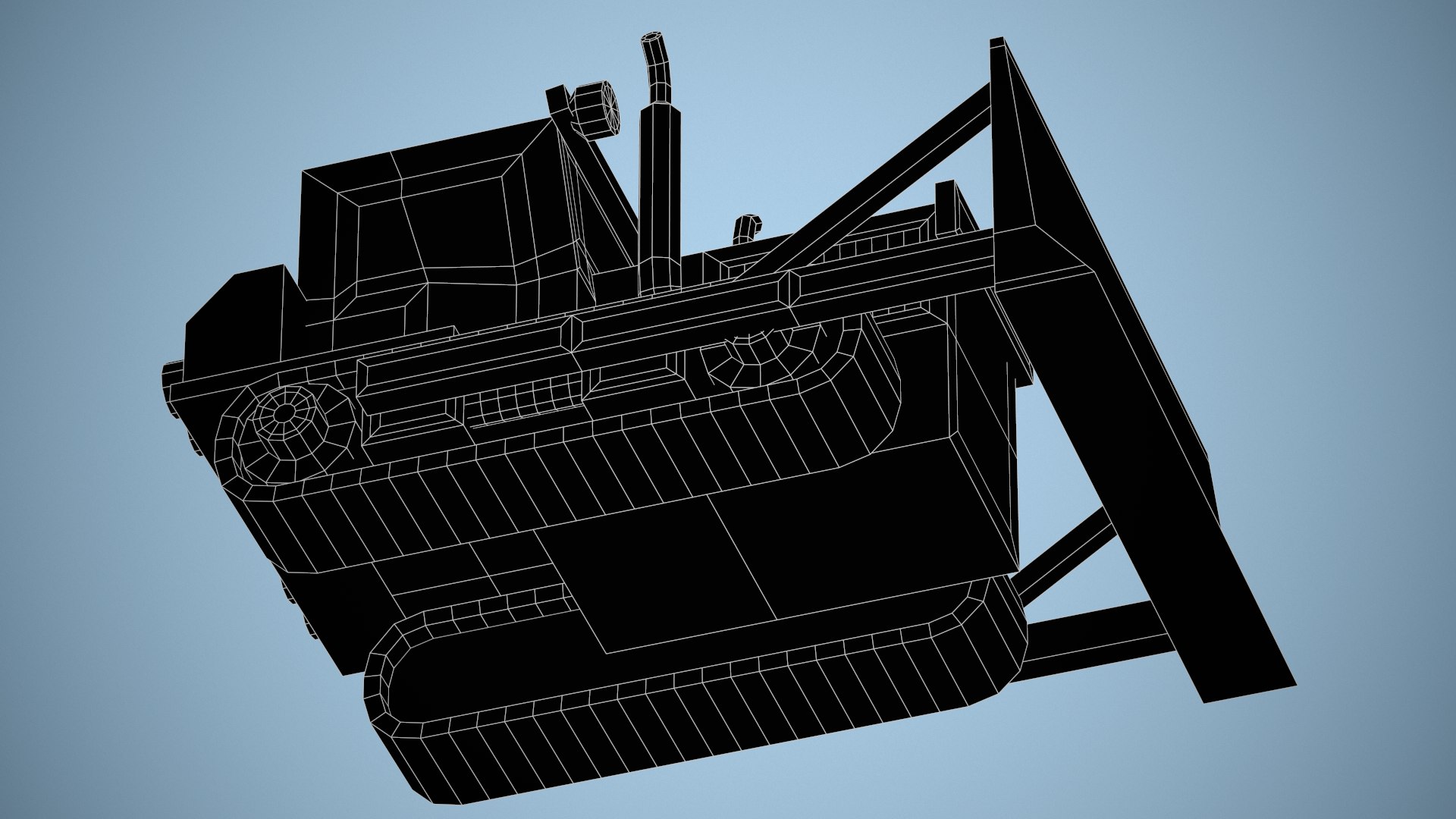 Stylized Bulldozer - Low Poly Game Ready 3D Model - TurboSquid 1985685