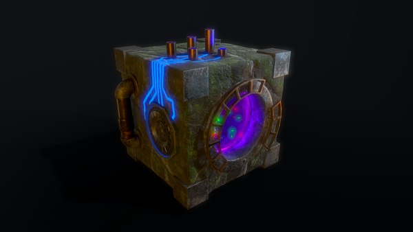 modelo 3d Teseracto steampunk - TurboSquid 1854053