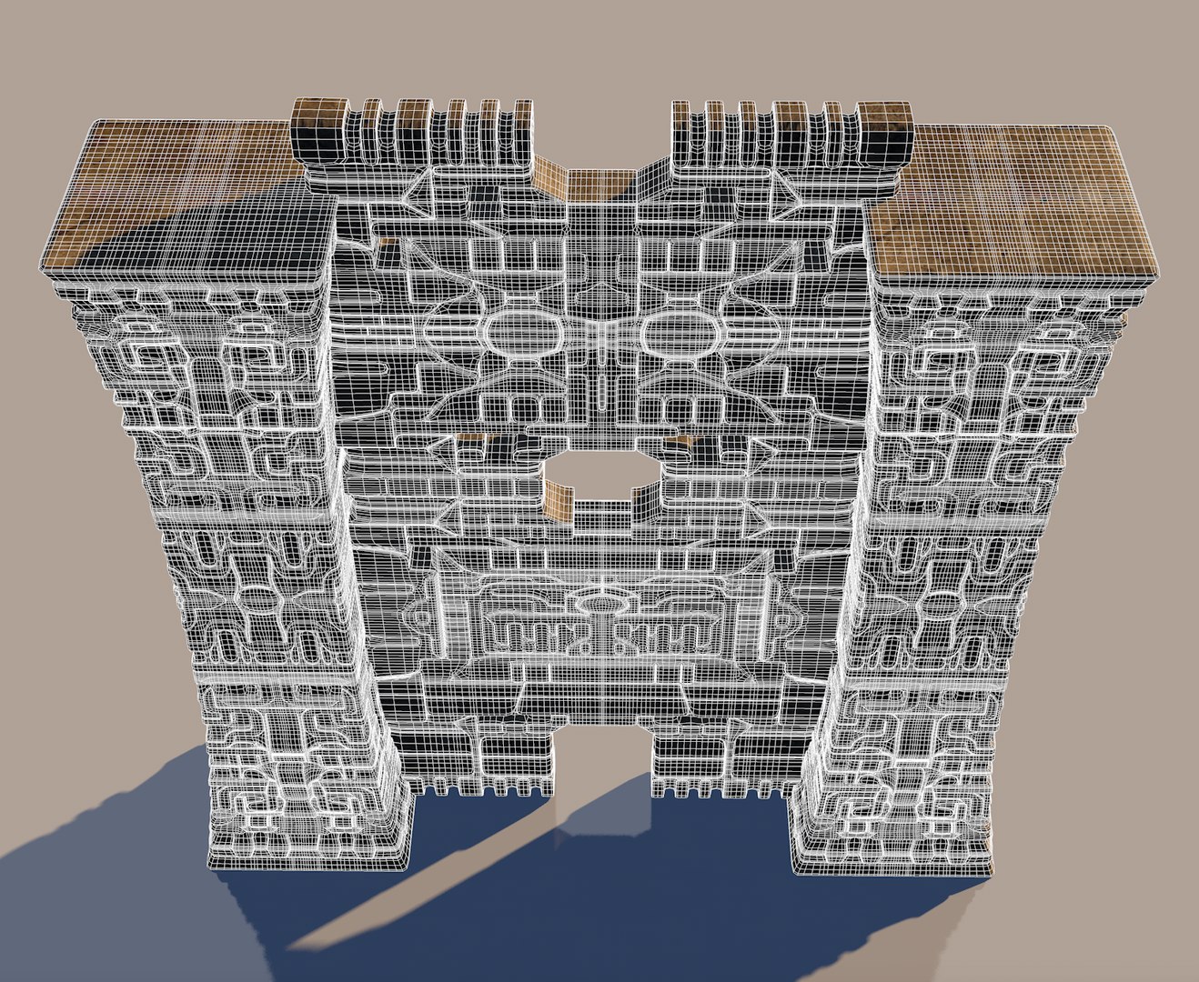 3D temple aztec - TurboSquid 1575110