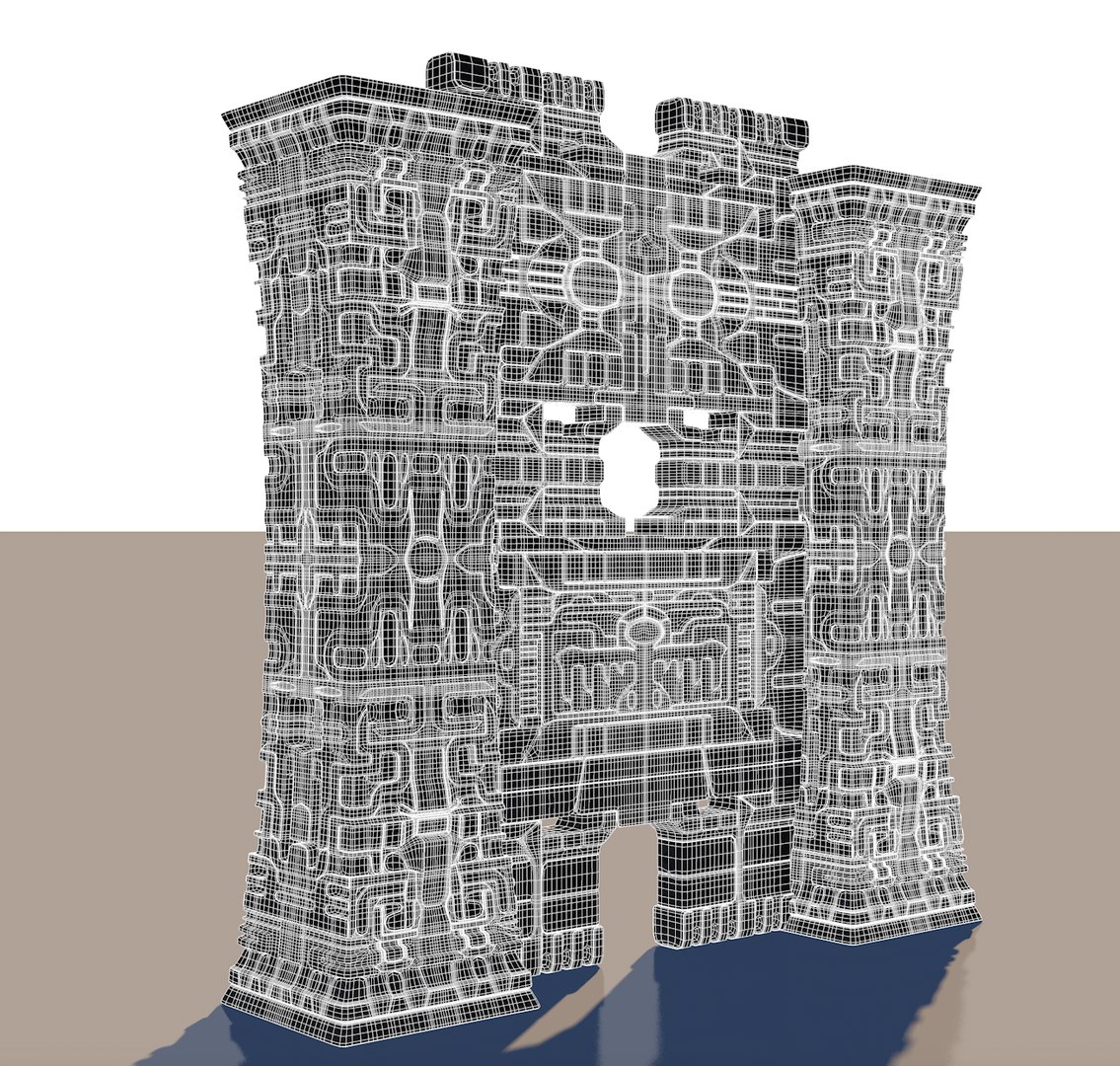 3D temple aztec - TurboSquid 1575110