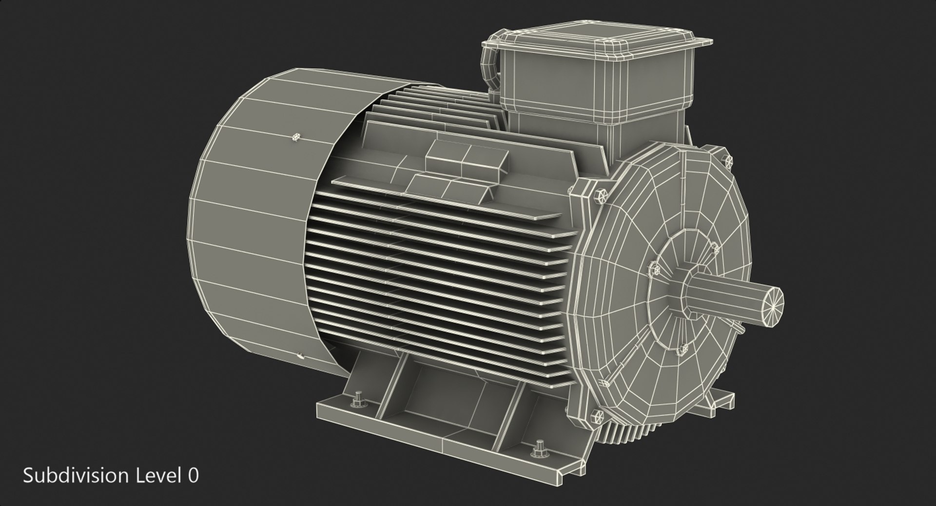 3D Electric Motor - TurboSquid 1369769