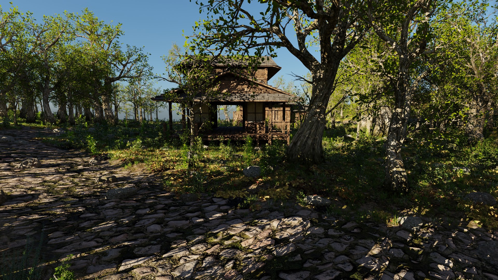 Abandoned Shack Scene 3D Model - TurboSquid 2068297