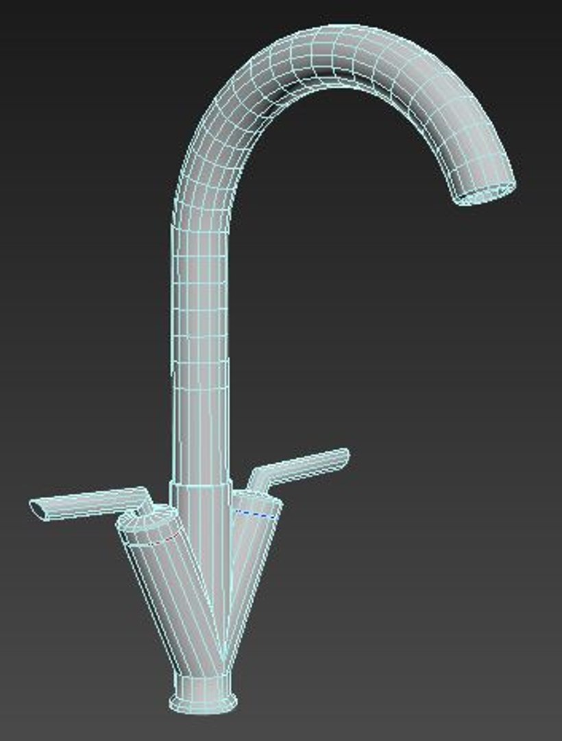 3D Bathroom Tap Model - TurboSquid 1348184
