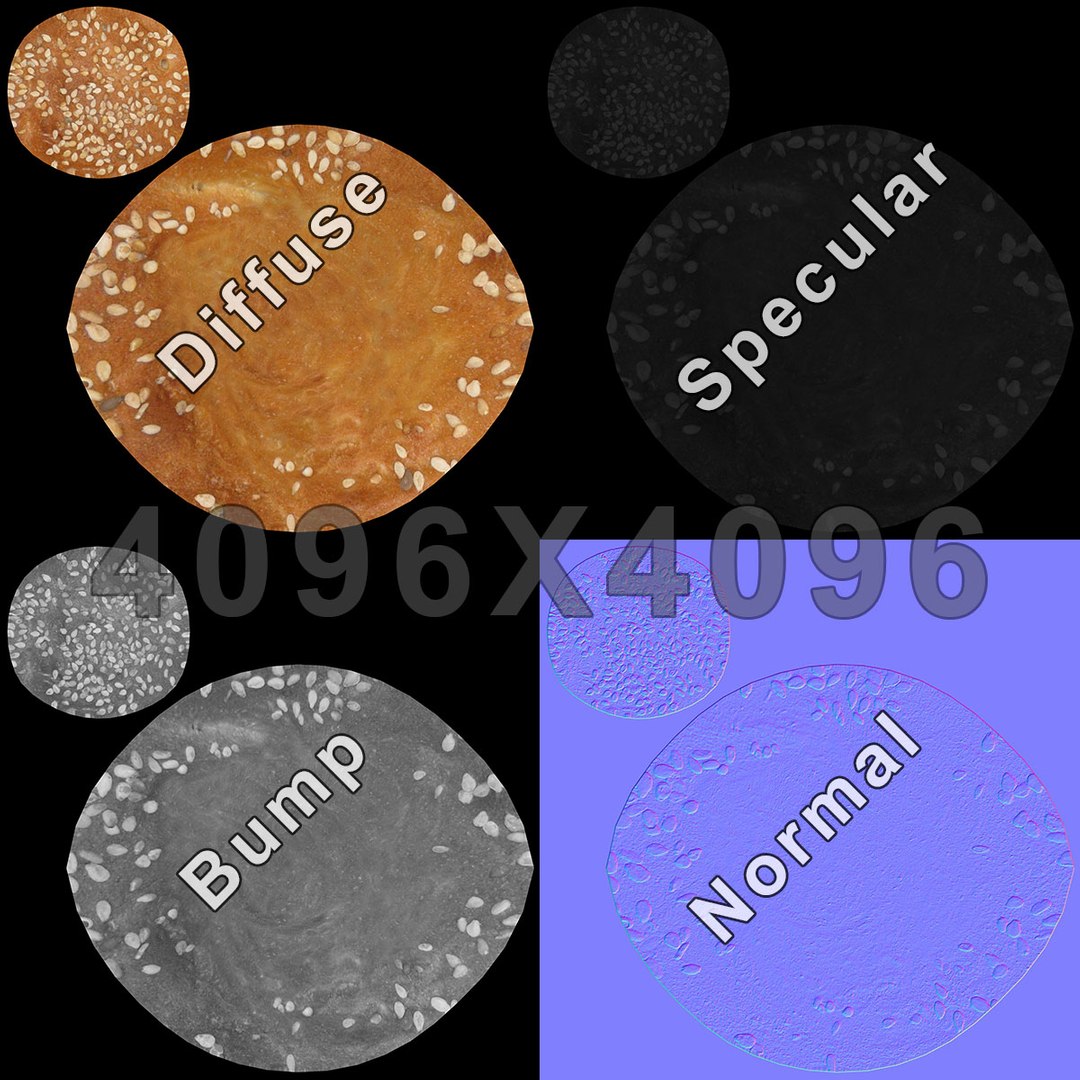 Realistic Roll 3 3d Model