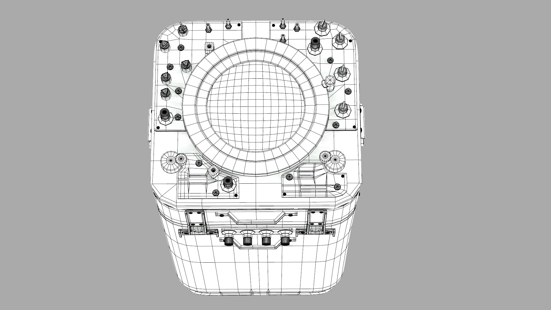 Navy Radar - 3d Model