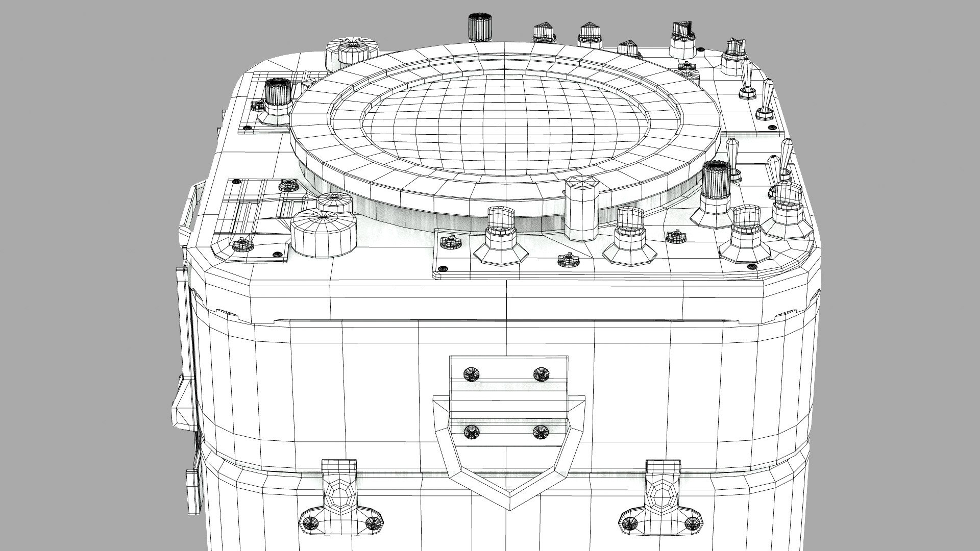 Navy Radar - 3d Model