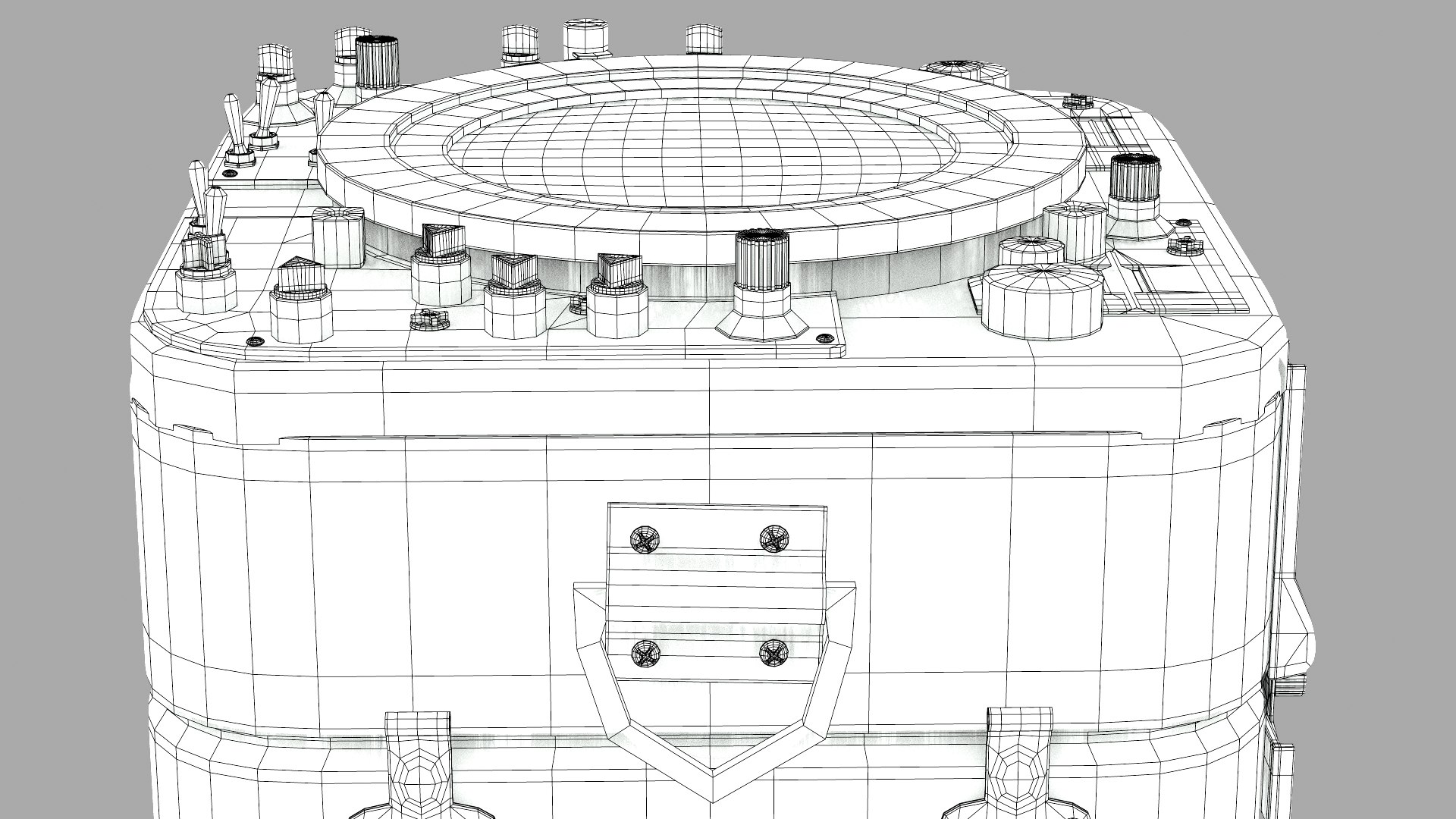 Navy Radar - 3d Model