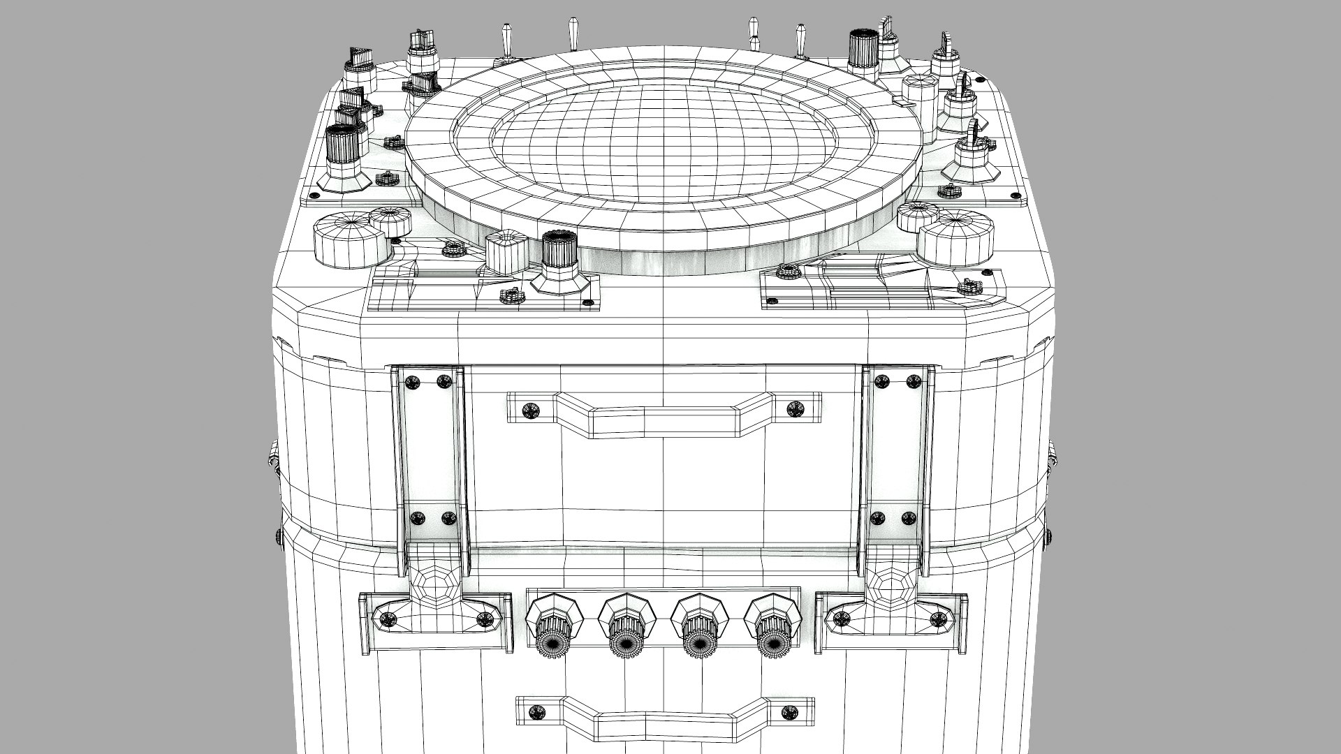 Navy Radar - 3d Model