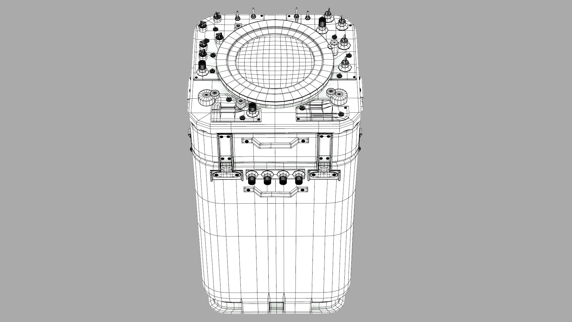 Navy Radar - 3d Model