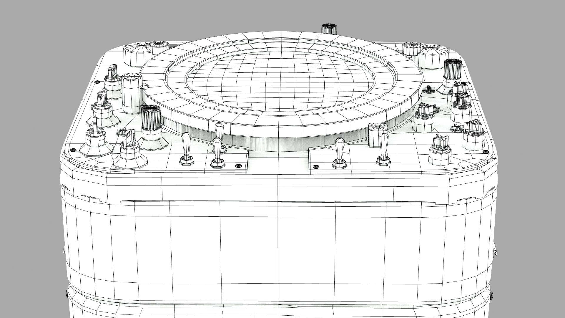 Navy Radar - 3d Model