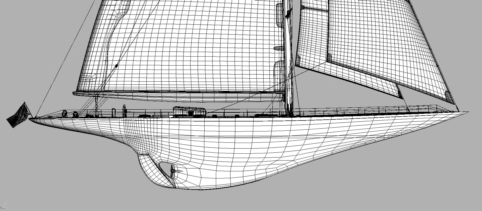 Endeavour J-class Yacht 3D - TurboSquid 1560500