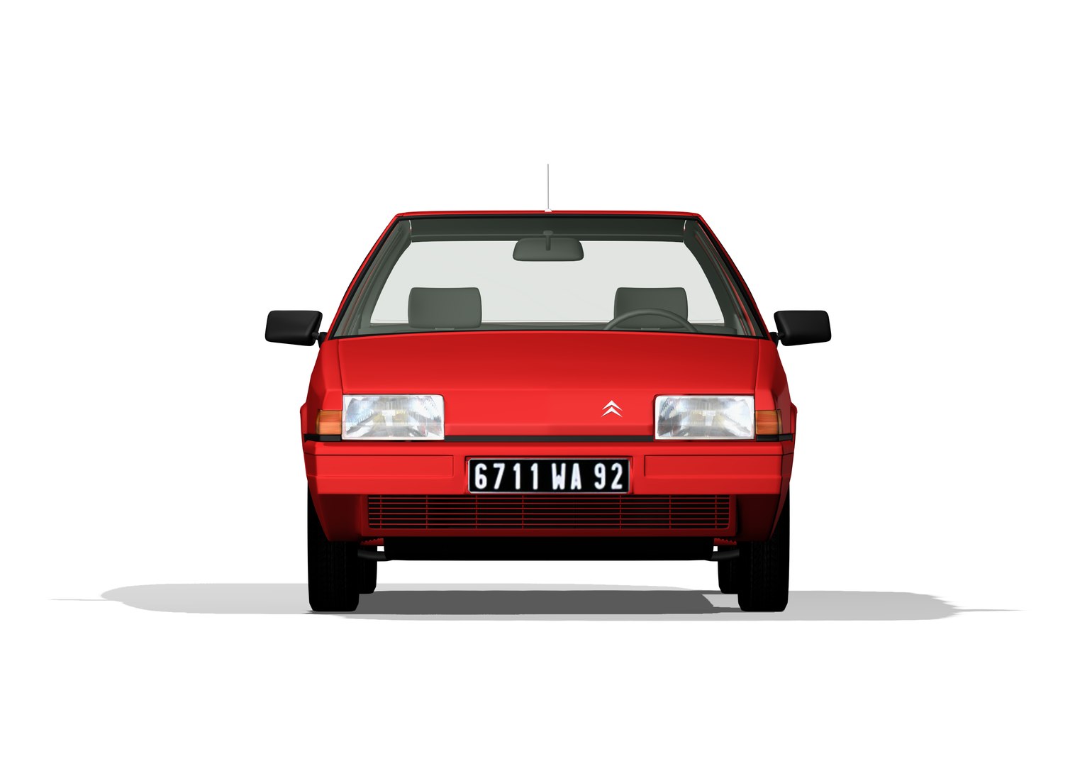 3D Citroen Bx - TurboSquid 1609058
