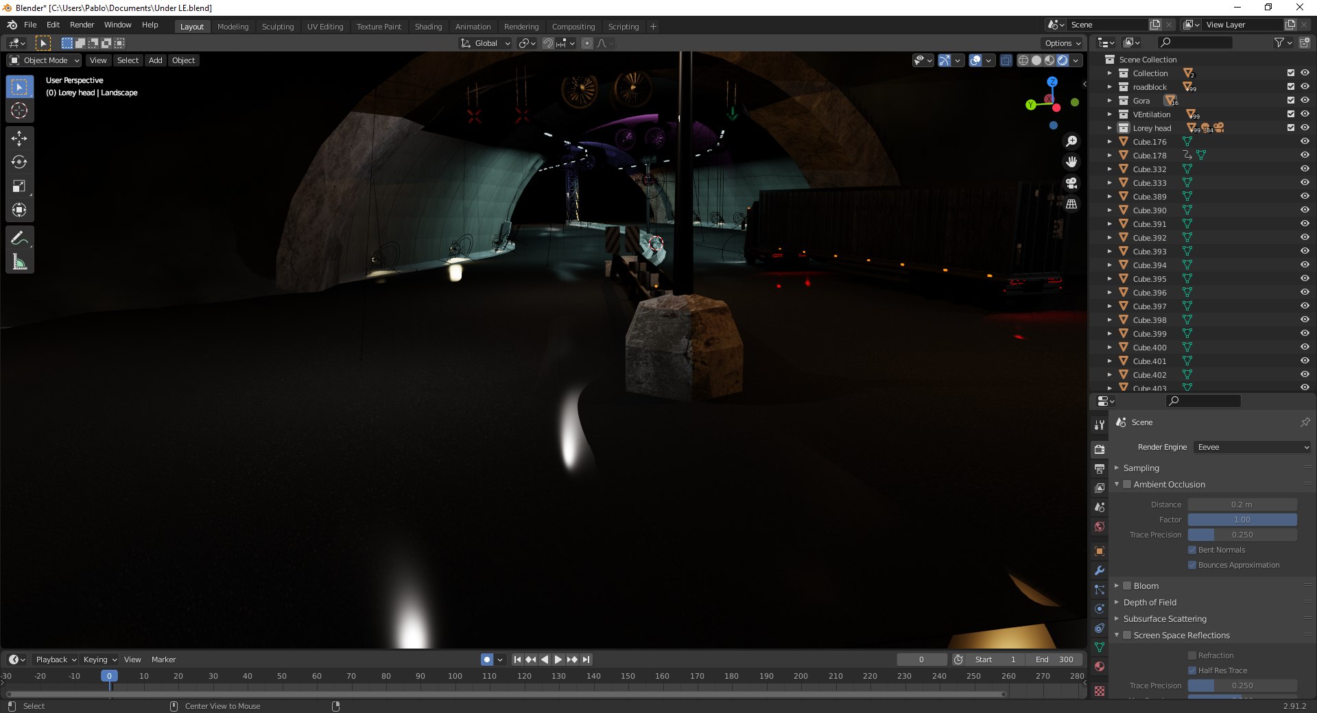 3D Truck Road Tunel Model - TurboSquid 1993291
