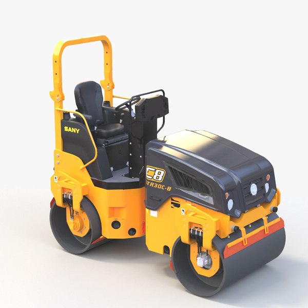 modelo 3d Road Roller 4 - TurboSquid 2004352
