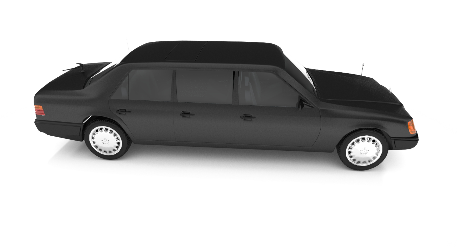 Limousine Limo Luxury 3d Model