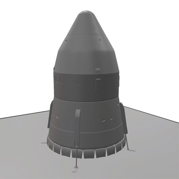 phoenix space orbit spacecraft 3d model