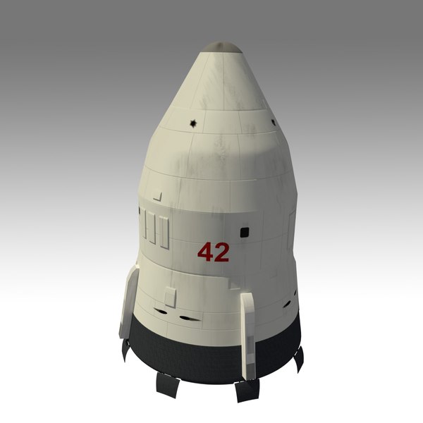 phoenix space orbit spacecraft 3d model