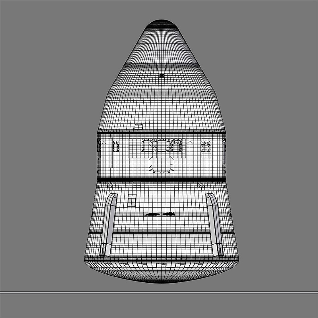 Phoenix Space Orbit Spacecraft 3d Model