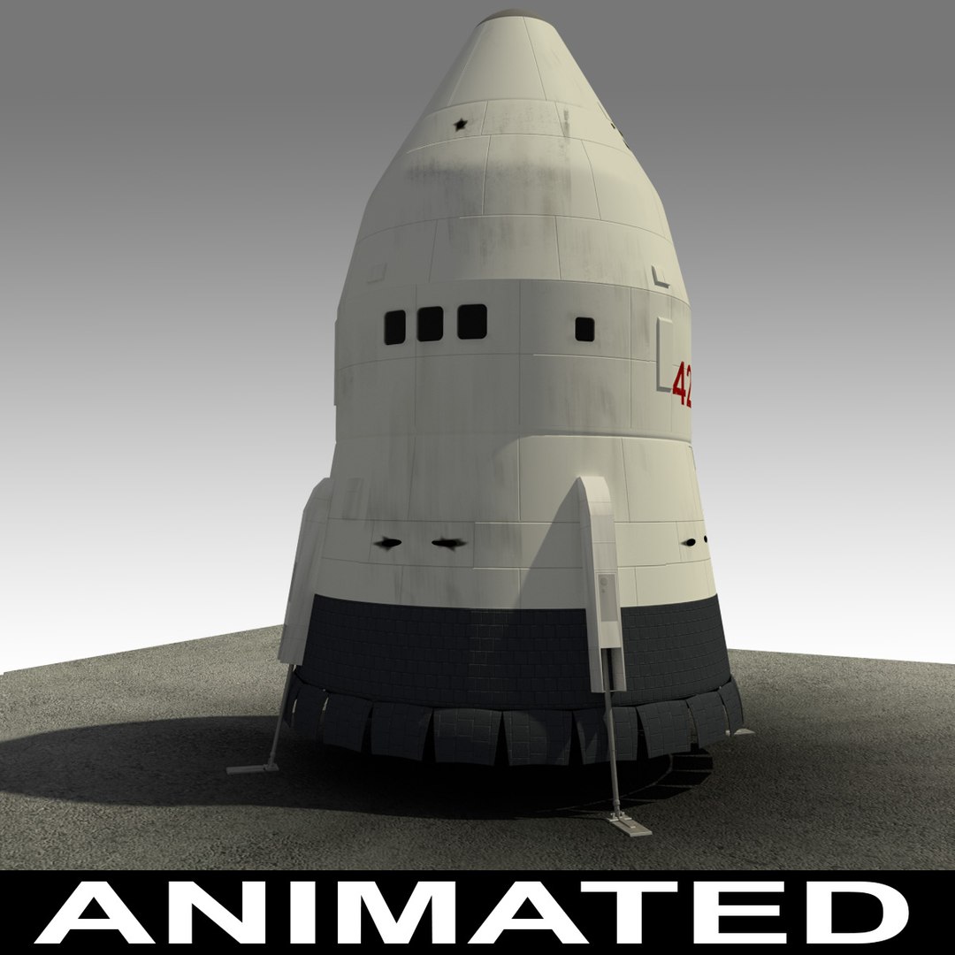 Phoenix Space Orbit Spacecraft 3d Model
