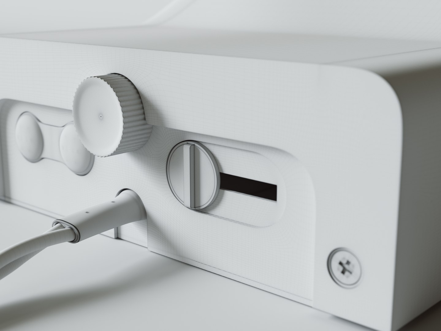 3D Braun Alarm Clock Model - TurboSquid 1321964